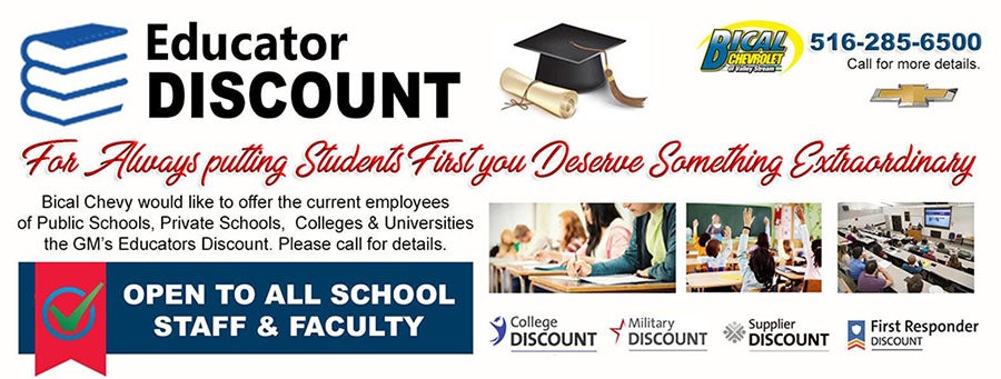 Educators Discount